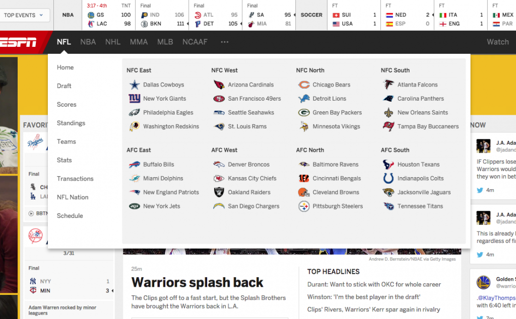 ESPN.com Re-Design FAIL - Circle Marketing